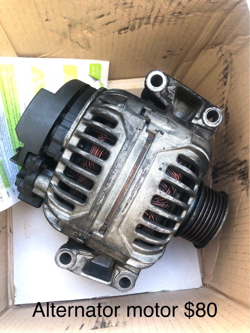 VW Golf / Audi EA888 Gen. 1 & 2. Mk6 R / Gti Alternator, filler cap ...