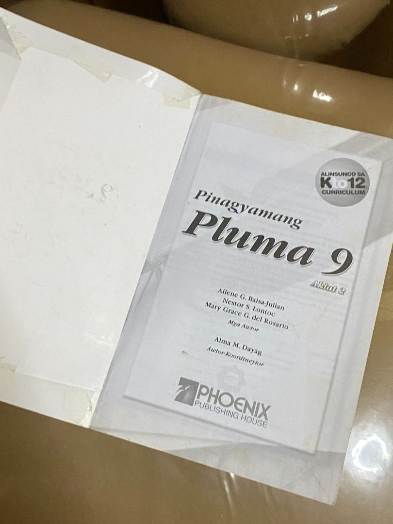 Grade 9 Pinagyamang Pluma Aklat 2 Noli Me Tangere, Hobbies & Toys ...