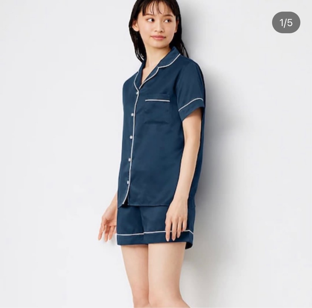 GU BY UNIQLO ‼️PAJAMAS / PIYAMA‼️, Fesyen Wanita, Pakaian Wanita, Gaun ...