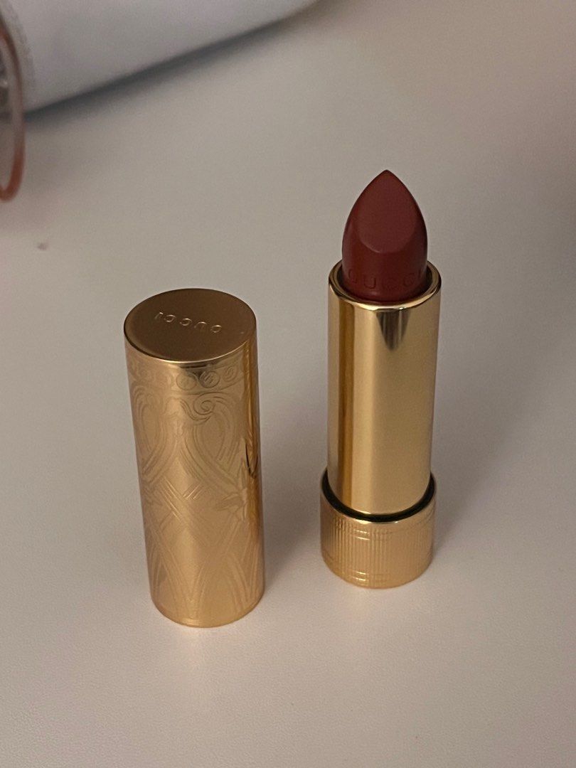 Gucci Lipstick 505 Janet Rust, Beauty & Personal Care, Face, Makeup on ...