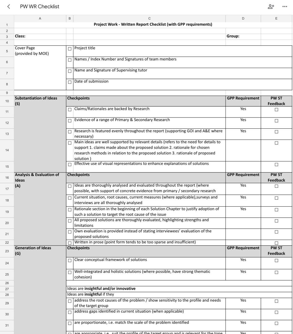H1 Project Work Samples, Hobbies & Toys, Books & Magazines, Assessment ...