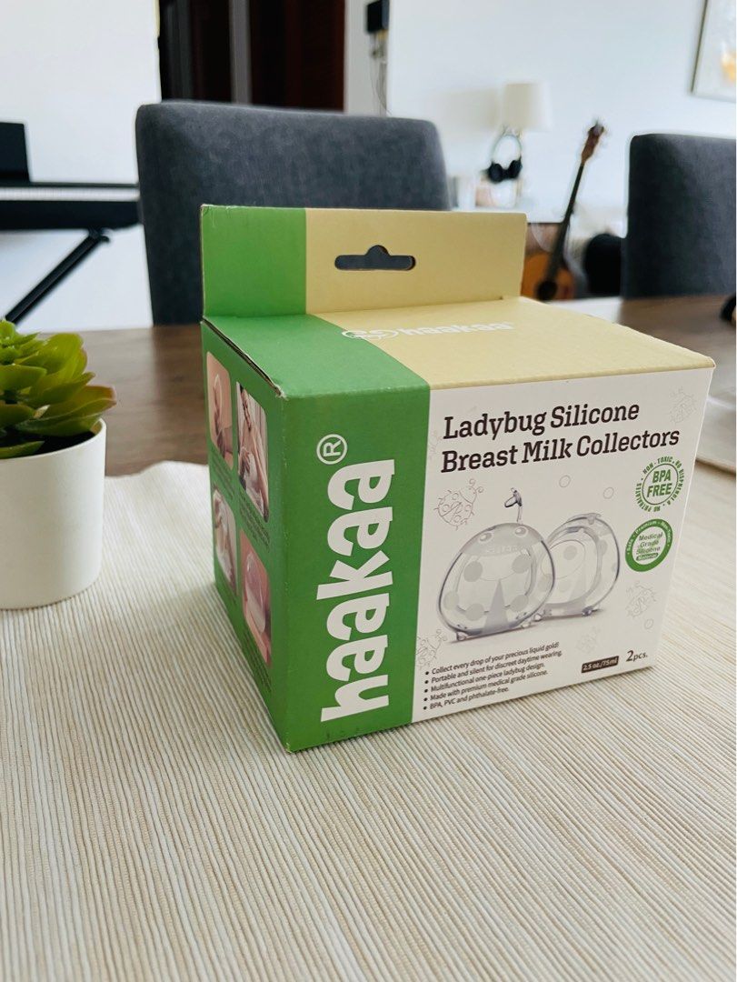 Haakaa Ladybug Silicone Breast Milk Collectors, Babies & Kids, Nursing ...