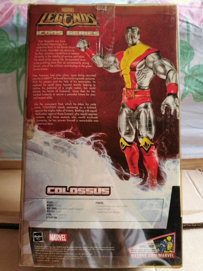 Hasbro Marvel Legends ICONS Series Colossus (rare), Hobbies & Toys ...