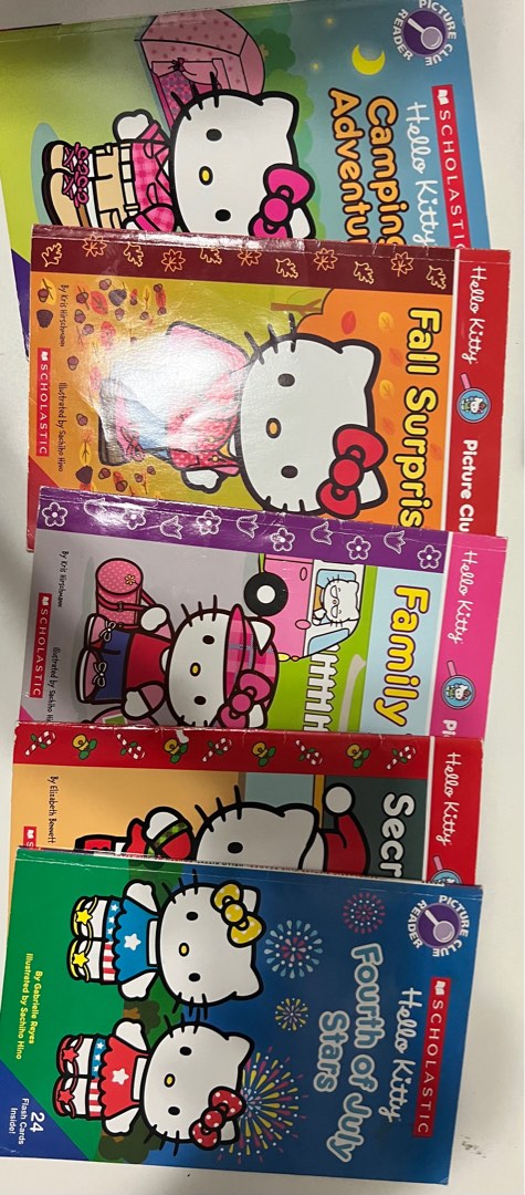Hello Kitty scholastic story book, 興趣及遊戲, 書本 & 文具, 小說及非小說 - Carousell
