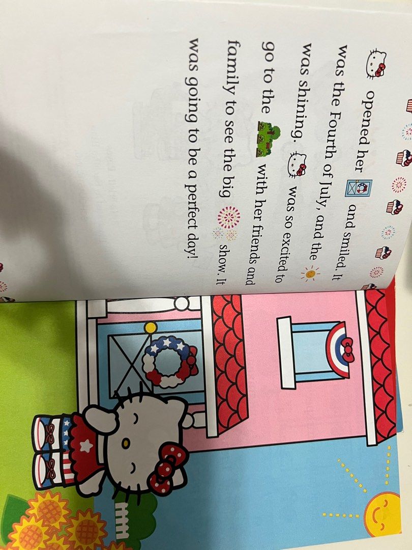 Hello Kitty scholastic story book, 興趣及遊戲, 書本 & 文具, 小說及非小說 - Carousell