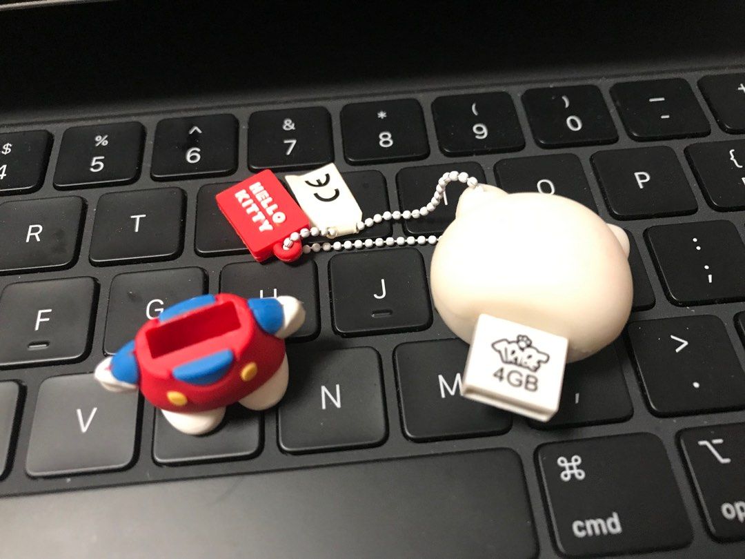 Hello kitty thumb drive, Computers & Tech, Parts & Accessories, Computer Keyboard on Carousell