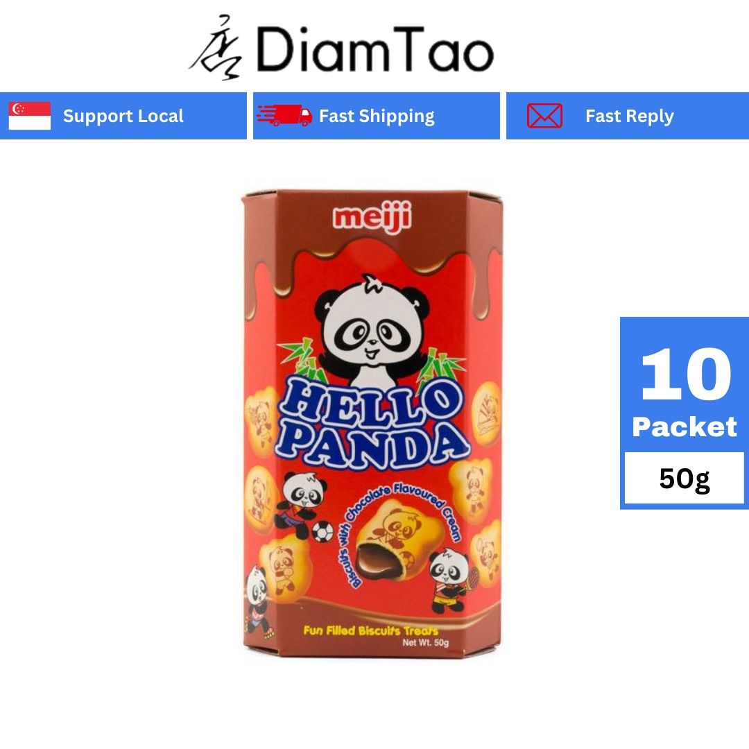 Hello Panda Chocolate 10 packet x 50g, Food & Drinks, Other Food ...