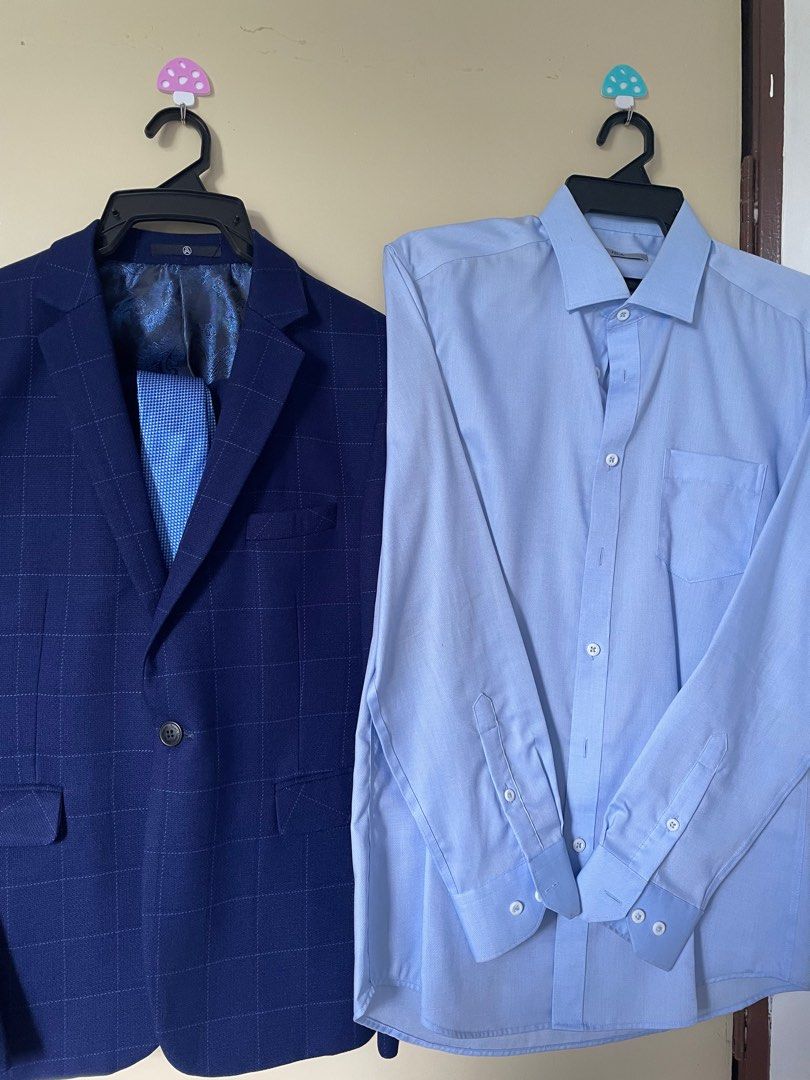 HLA, Men's Fashion, Tops & Sets, Formal Shirts on Carousell