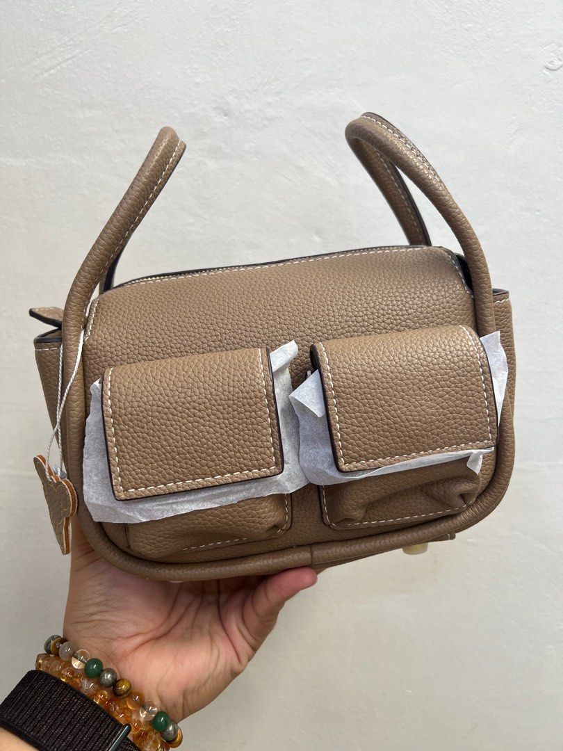 House of Little Bunny Brick Mini Etoupe PU Leather on Carousell