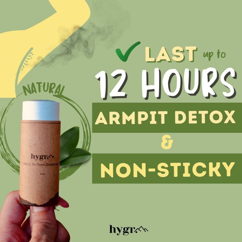 Hygr Eco-Friendly Natural Deodorant. Fights & eliminates body odour ...