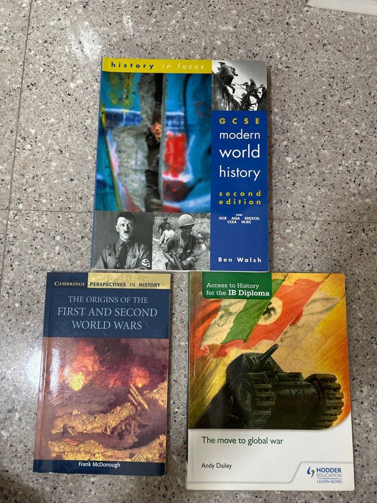 IB HISTORY TEXTBOOKS, Hobbies & Toys, Books & Magazines, Textbooks on Carousell