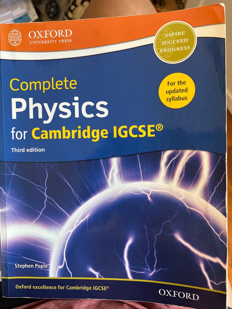 IGCSE Physics Textbook, 興趣及遊戲, 書本 & 文具, 教科書 - Carousell