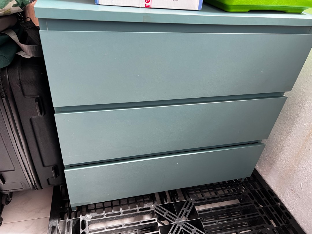 IKEA 3 drawer shelf, Furniture & Home Living, Furniture, Shelves ...