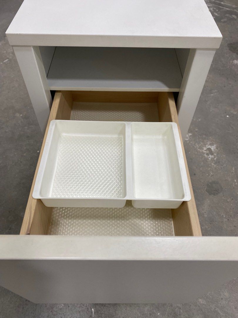 IKEA Nordli sidetable with drawer, Furniture & Home Living, Furniture ...