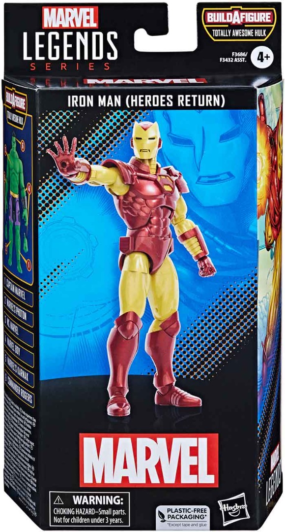 IN HAND Marvel Legends Series - The Marvels - Iron Man (Heroes Return ...