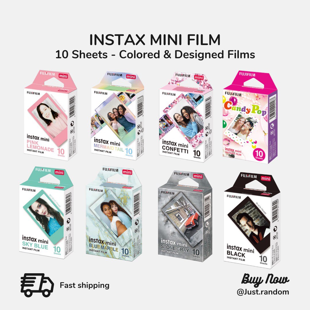 Instax Mini Designed Films, Photography, Photography Accessories, Other ...