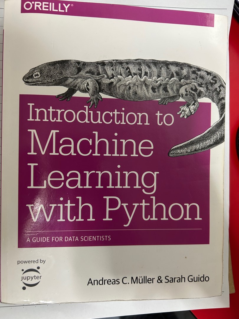 Introduction To Machine Learning With Python Hobbies And Toys Books And Magazines Textbooks On