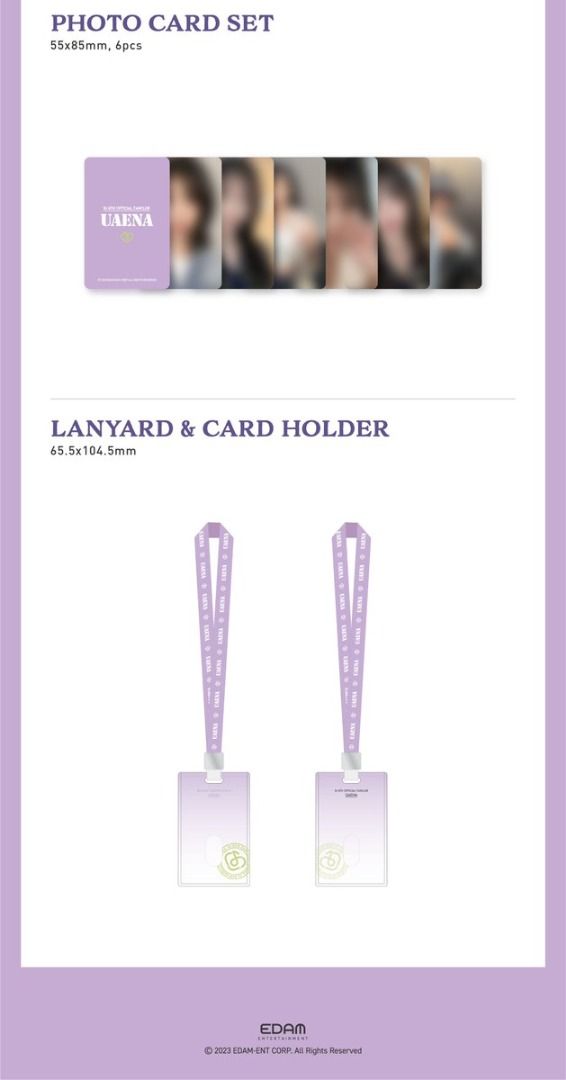 IU 6th Gen Fan Club Kit (Official Merchandise) 2023 UAENA, Hobbies ...