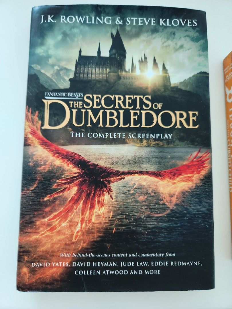 J K Rowling books - Fantastic Beasts/Harry potter and the cursed child ...