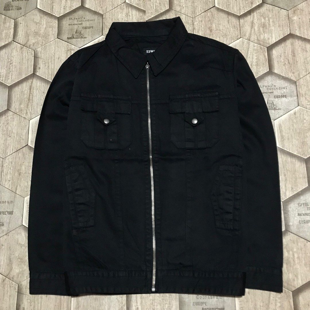 Jaket Edwin, Fesyen Pria, Pakaian , Lainnya di Carousell