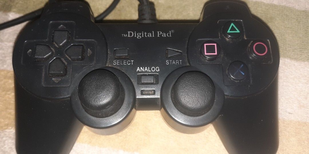 Joystick double USB digital pad analog, Video Game, Konsol di Carousell