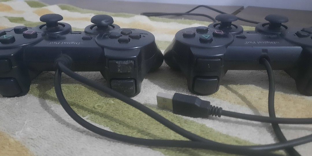 Joystick double USB digital pad analog, Video Game, Konsol di Carousell