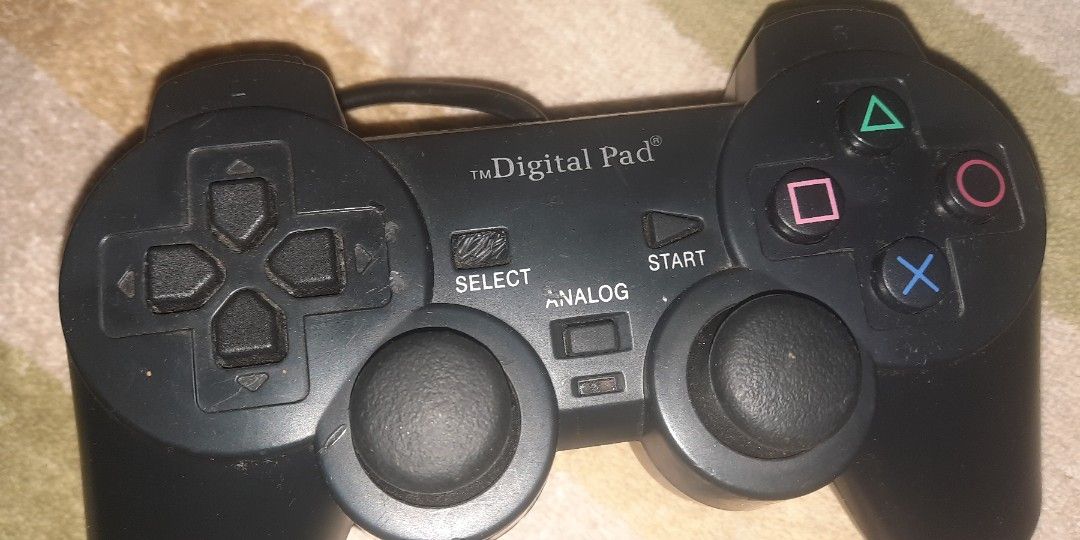 Joystick double USB digital pad analog, Video Game, Konsol di Carousell