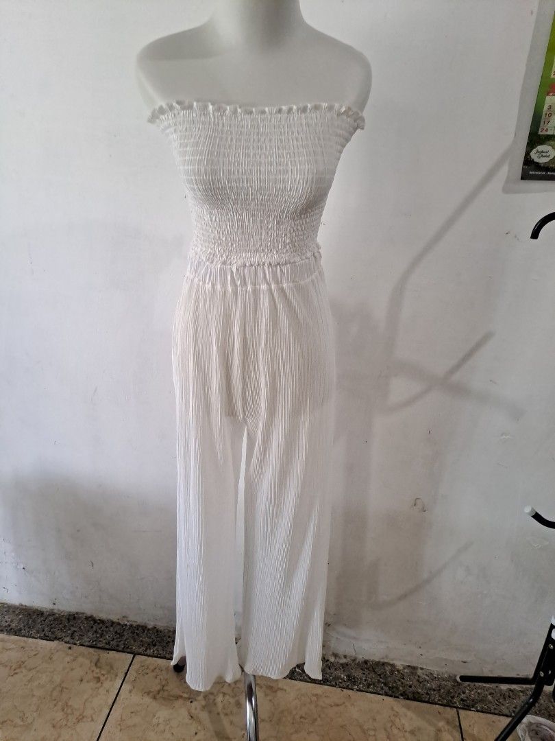 Jp kemben hitam putih, Fesyen Wanita, Pakaian Wanita, Jumpsuits di ...