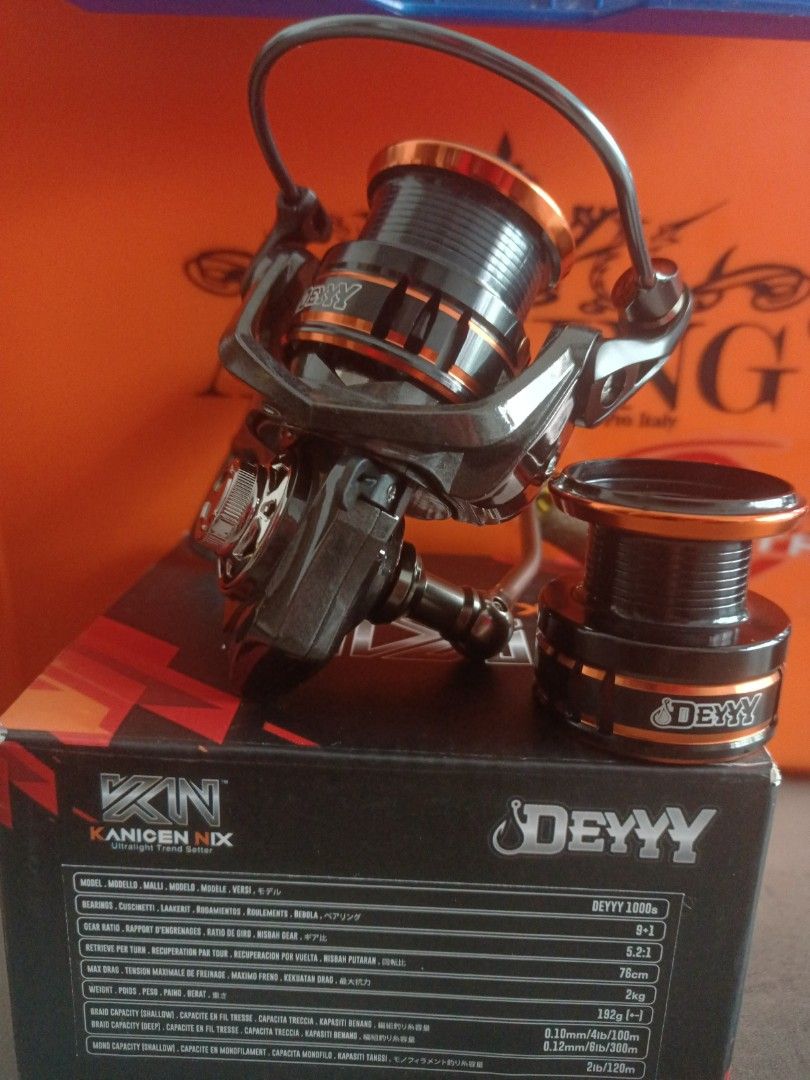 Kanicen Nix Deyy ultra light trend setter, Sports Equipment, Fishing on ...