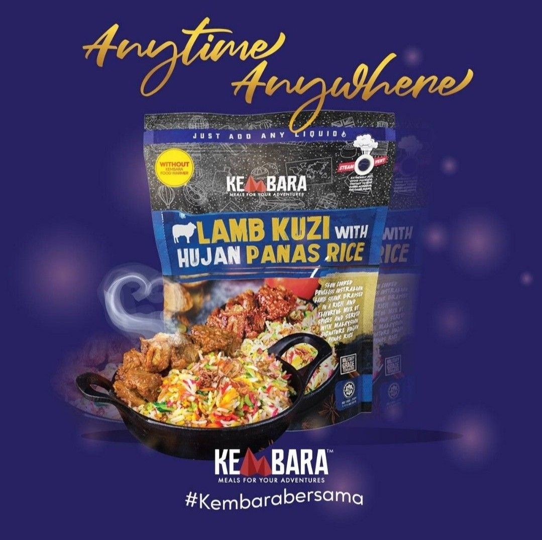 Kembara Meal - Lamb Kuzi with Hujan Panas Rice, Food & Drinks, Packaged ...