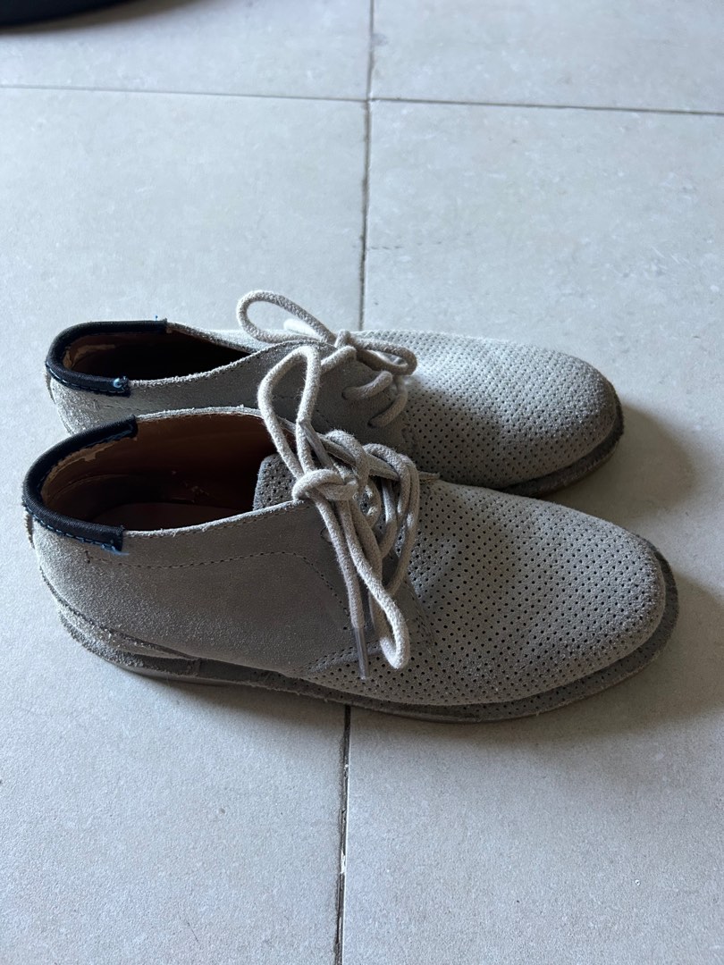 Kenneth Cole Kids Suede Leather Shoes on Carousell