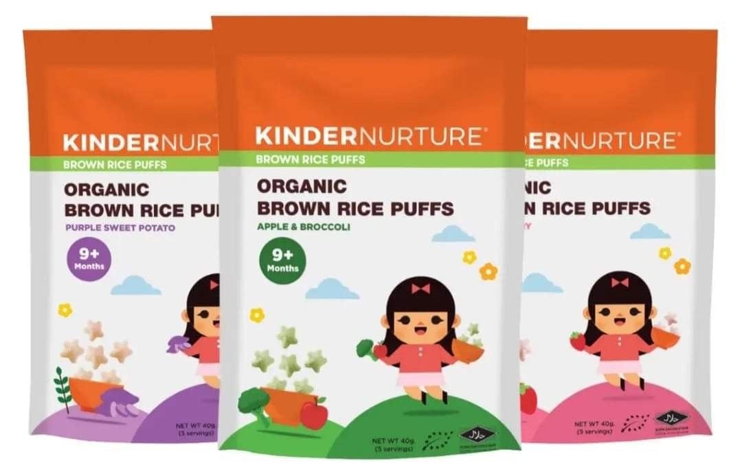Kindernurture organic puffs, Babies & Kids, Nursing & Feeding, Weaning ...