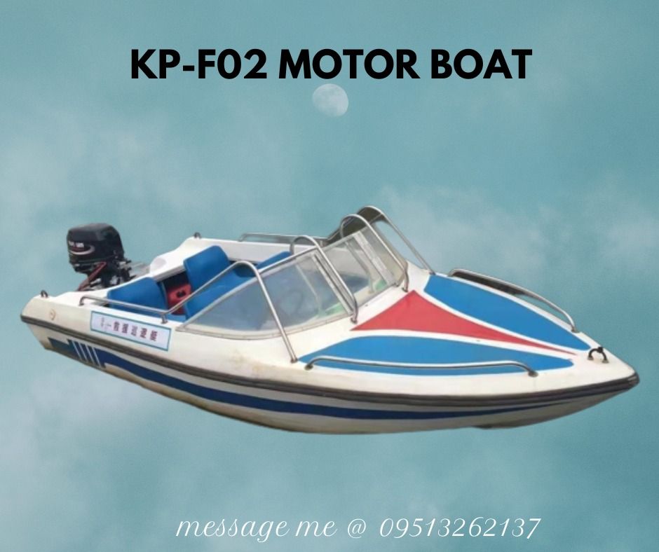 KP-F02 MOTOR BOAT on Carousell