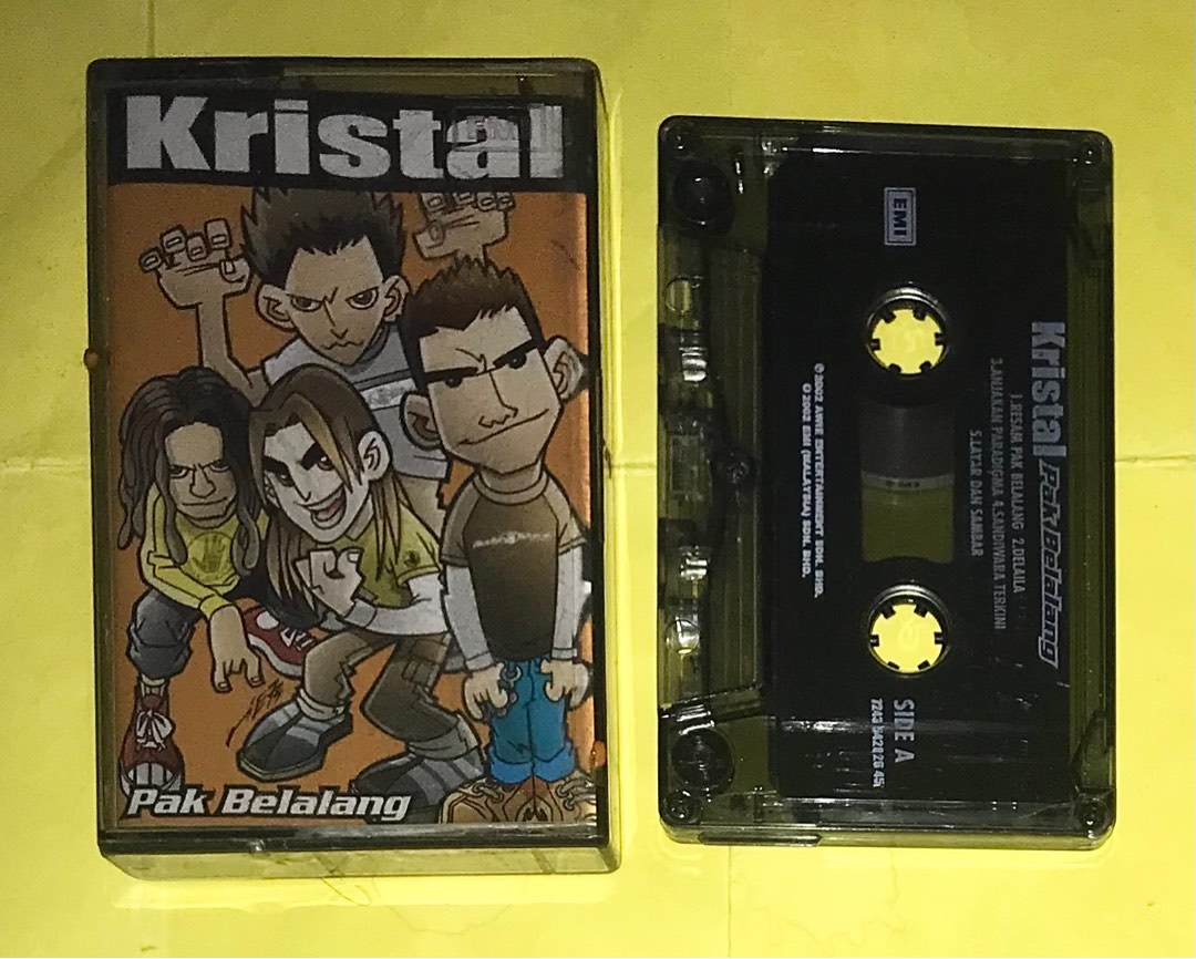 KRISTAL - PAK BELALANG CASSETTE, Hobbies & Toys, Music & Media, CDs ...