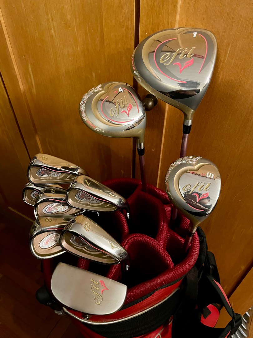 Ladies Mizuno Efil Full Complete Golf Set, Sports Equipment, Sports ...