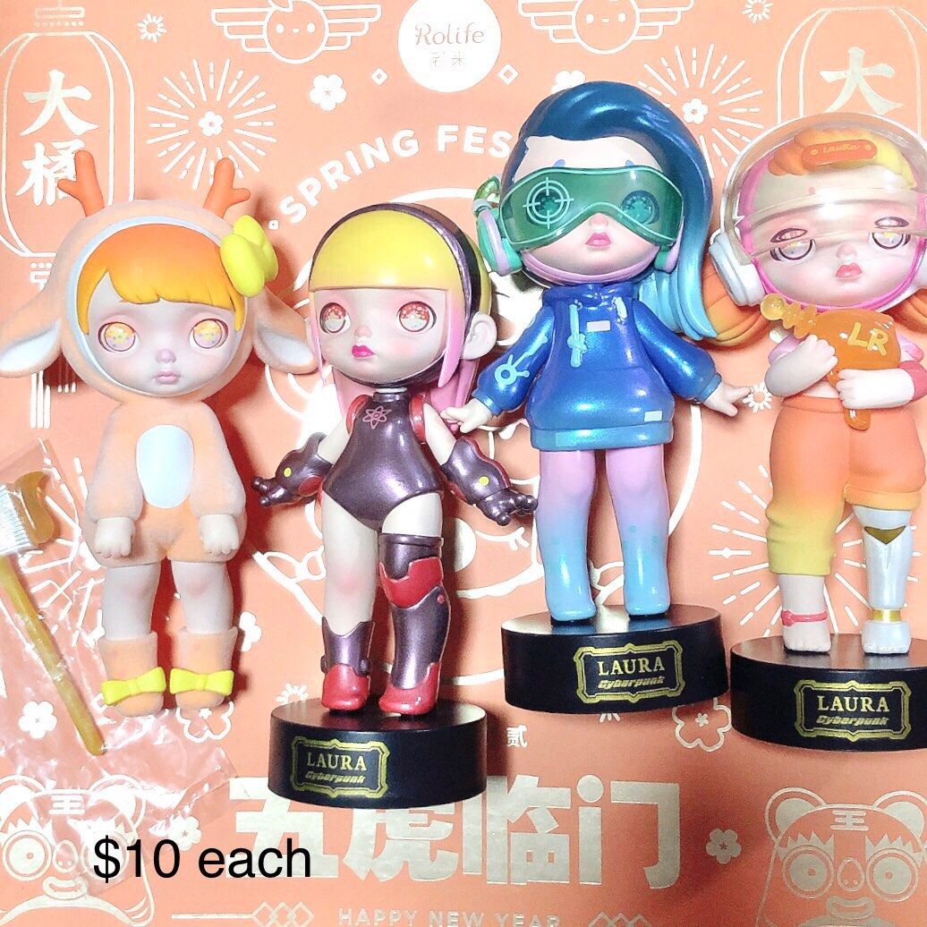 Laura Space Capsule Figurine Toycity Blind Box Popmart, Hobbies & Toys ...