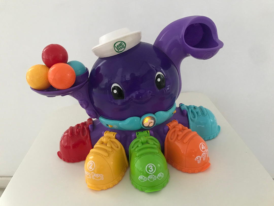 LeapFrog Peek-A-Shoe Octopus, Babies & Kids, Infant Playtime on Carousell