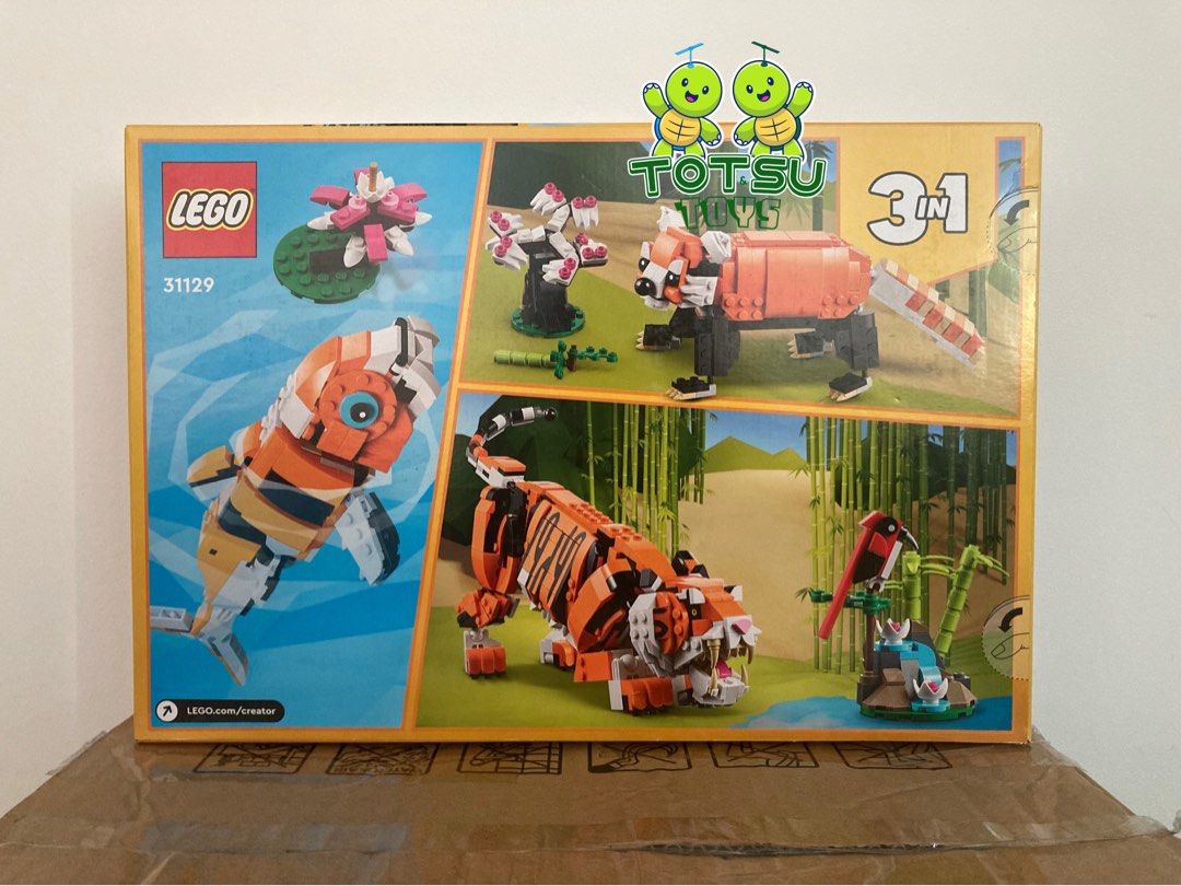 Lego 31129 Creator Majestic Tiger, Hobbies & Toys, Toys & Games on ...