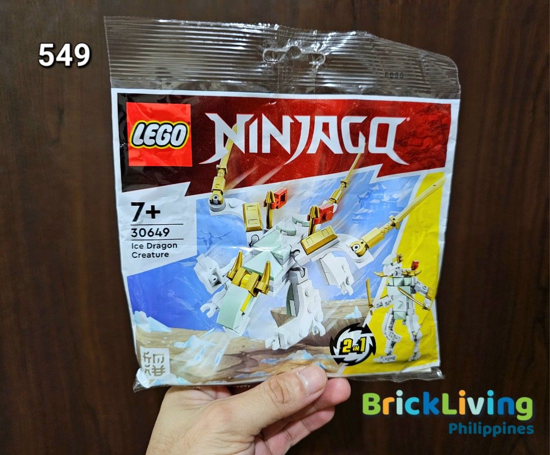 Lego Ice Dragon Creature 30649, Hobbies & Toys, Toys & Games on Carousell