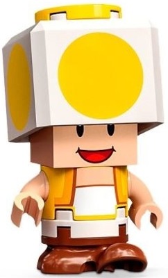 LEGO Super Mario MiniFig - MAR0113: Yellow Toad, Hobbies & Toys, Toys ...