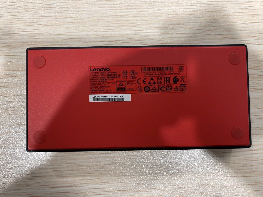 Lenovo Thinkpad USB C Dock Gen 2 電腦科技 電腦周邊及配件 電腦周邊產品 Carousell