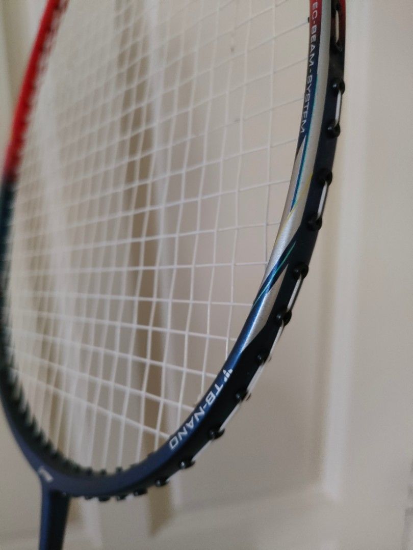 [Lining] Air Force 77 G2 Badminton Racket (Navy/Red) , Sports Equipment ...