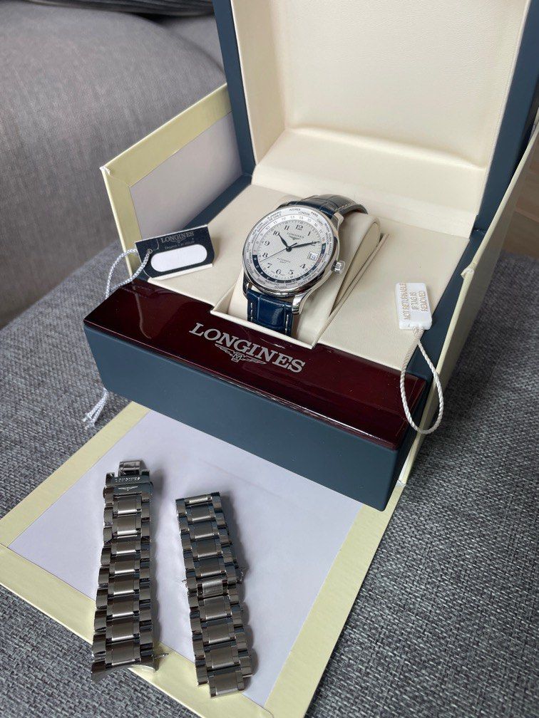 Longines Master Collection World Timer GMT | Bracelet version, Luxury ...