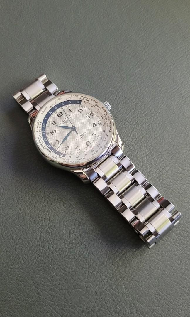 Longines Master Collection World Timer GMT | Bracelet version, Luxury ...
