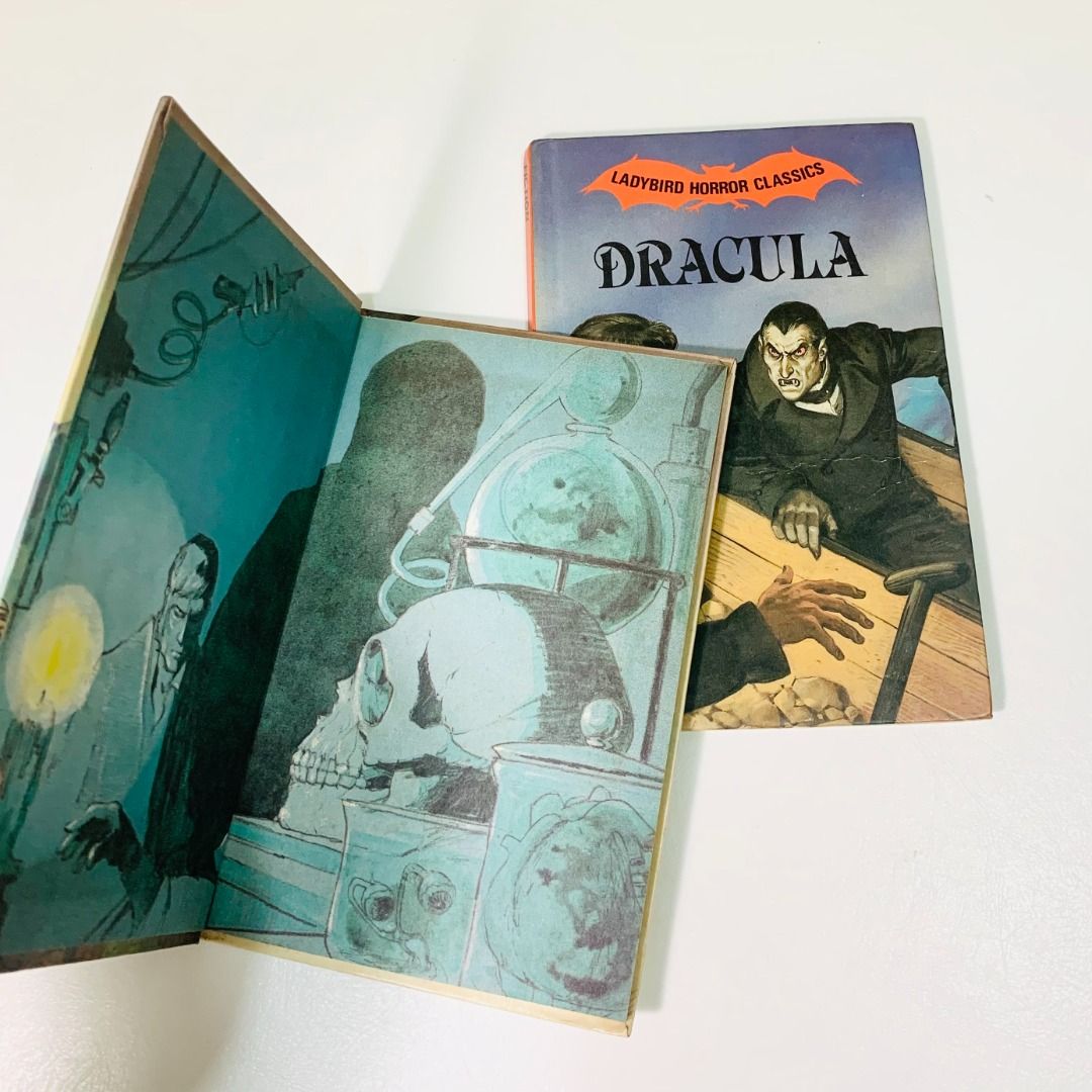 Lot of 4 Ladybird Books: The Mummy, Dracula, Frankenstein and The Strange Case of Dr Jekyll And ...