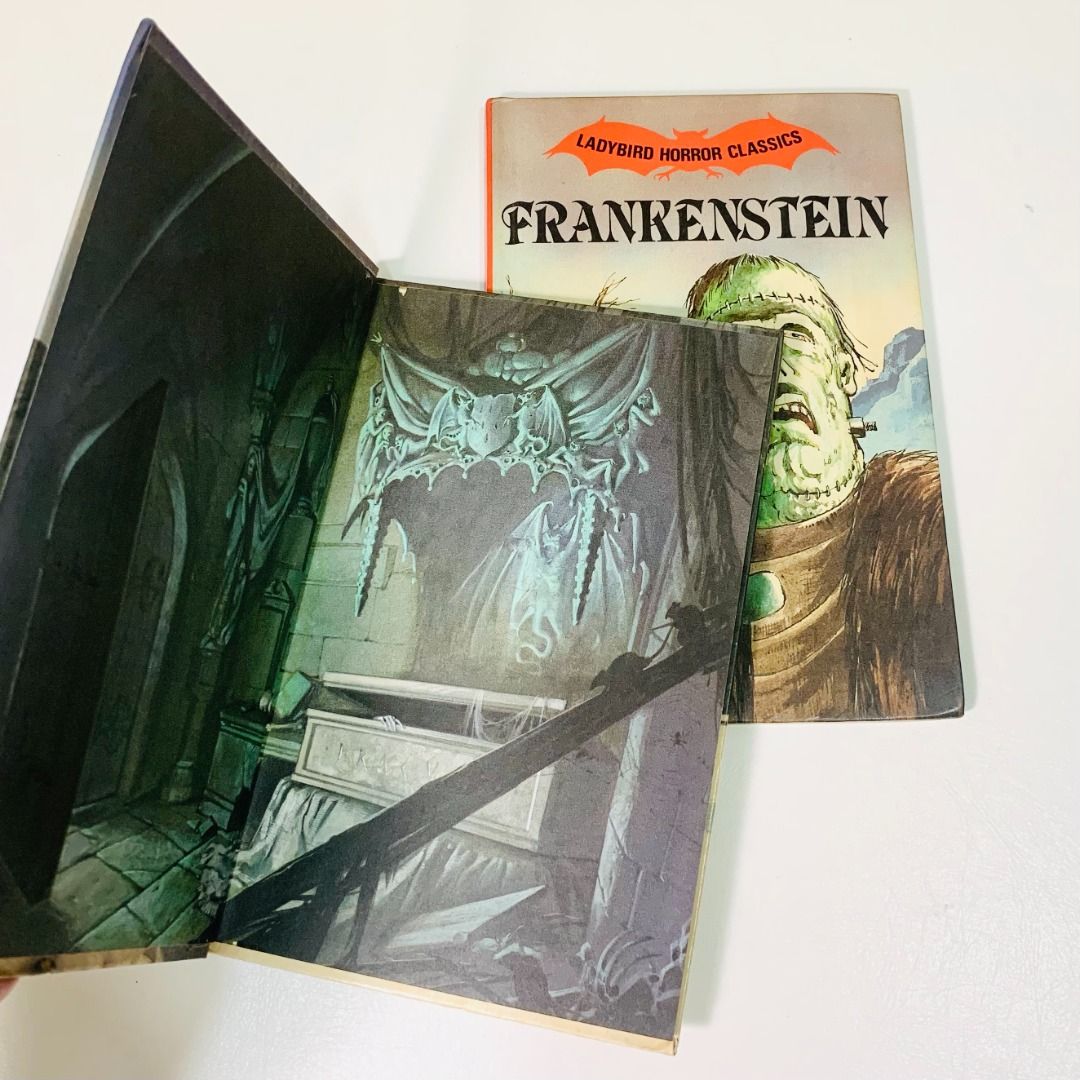 Lot of 4 Ladybird Books: The Mummy, Dracula, Frankenstein and The Strange Case of Dr Jekyll And ...