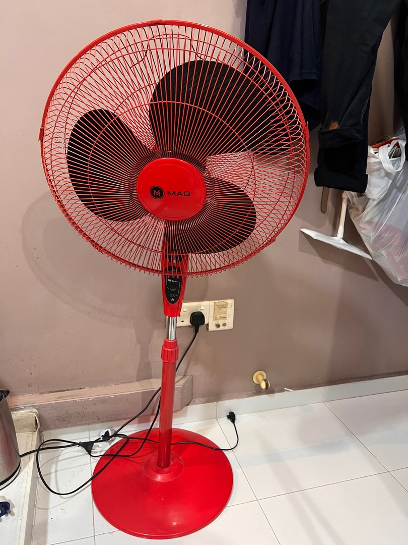 MAG Standing Fan With Remote control, Furniture & Home Living, Lighting ...