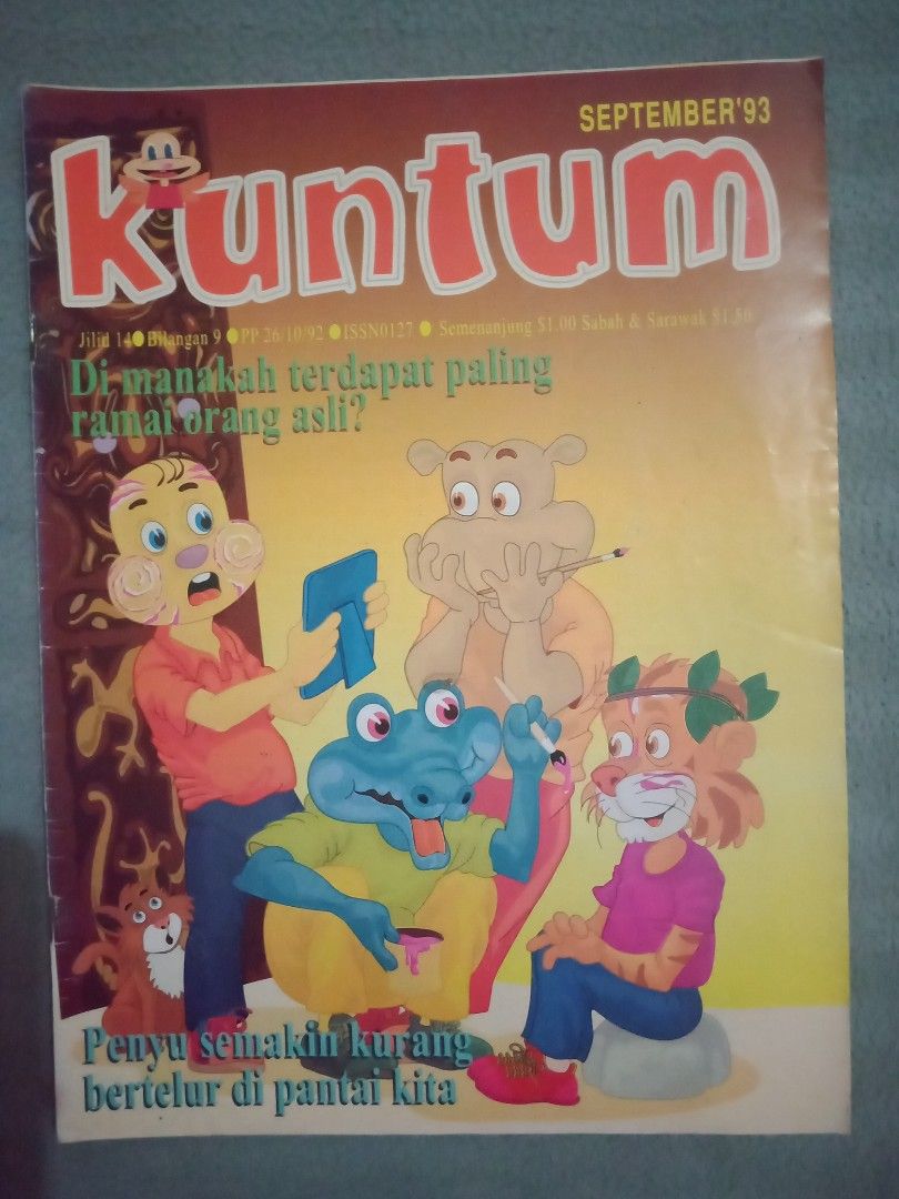 Majalah Kuntum tahun 1993, Hobbies & Toys, Books & Magazines, Magazines ...