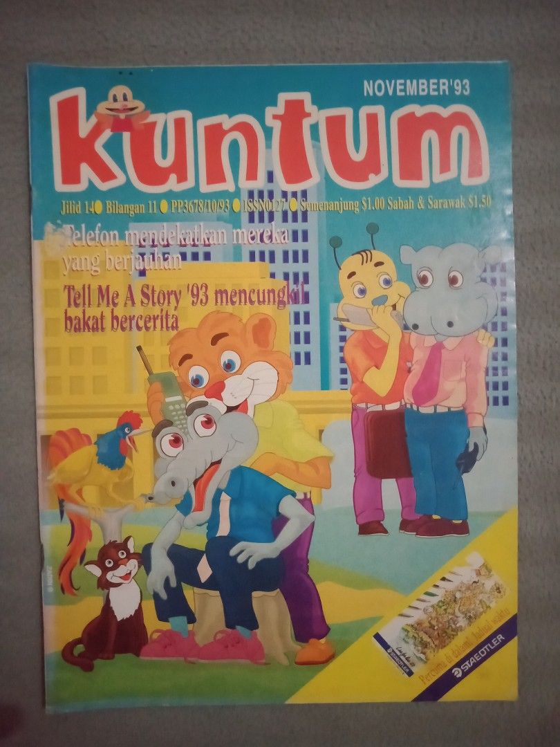 Majalah Kuntum tahun 1993, Hobbies & Toys, Books & Magazines, Magazines ...