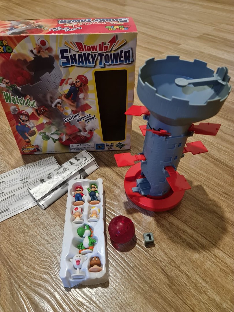 Mario Shaky Tower, Toys & Collectibles, Mainan di Carousell